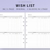 Project Planner Printable B6 Inserts, Project Tracker, Task Management ...