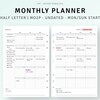 Weekly Planner Priority Matrix Printable A4/letter Fillable Weekly ...