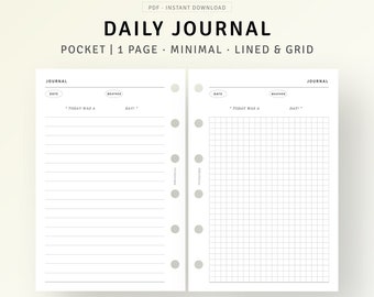 Printable Memory Daily Log - Etsy