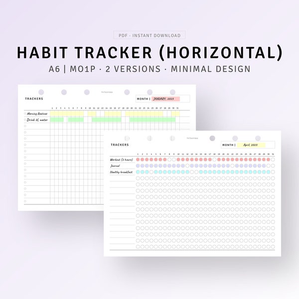 Yearly Workout Tracker Digital Prints - Etsy