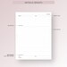 Meeting Notes Printable HP Classic Inserts, Meeting Minutes Template ...