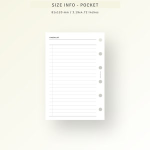 Task List Template Printable Pocket Planner Inserts, to Do List, Travel ...