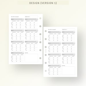 Pocket, Blood Sugar Tracker Printable Daily Weekly Blood Glucose Level ...