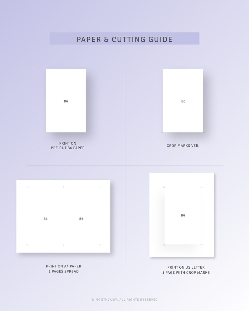 Weekly Planner Printable B6 Ring Inserts, Week on 2 Pages With to Do ...