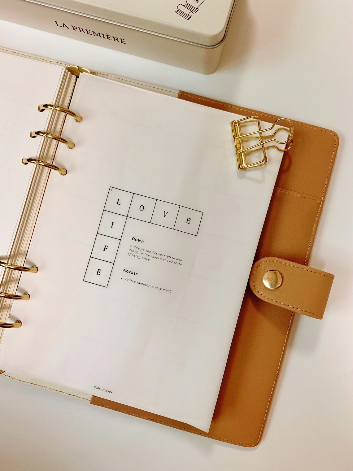 5 Planner Dashboard Printable Template, A5 Half Letter, Pocket ...