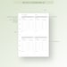 Bill Organizer Personal Wide Inserts Printable Bill Payment - Etsy