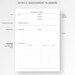 Assignment Planner Printable A4/letter Inserts PDF, Student Homework ...