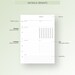 Weekly Overview Printable Personal Wide Inserts, Undated Weekly Planner ...