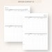 Wish List Tracker A5 Printable Planner Inserts Online - Etsy