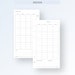 PERSONAL Monthly Planner Printable Template Blank Calendar - Etsy