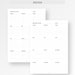 Yearly Important Dates Printable A4/letter Inserts, Fillable Year at A ...