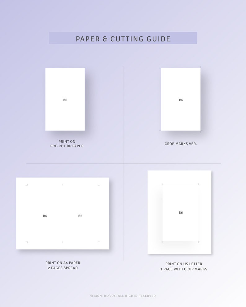 Project Planner Printable B6 Inserts Project Tracker Task - Etsy