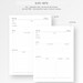 Meeting Notes Printable A4/letter Planner Inserts, Work Project ...
