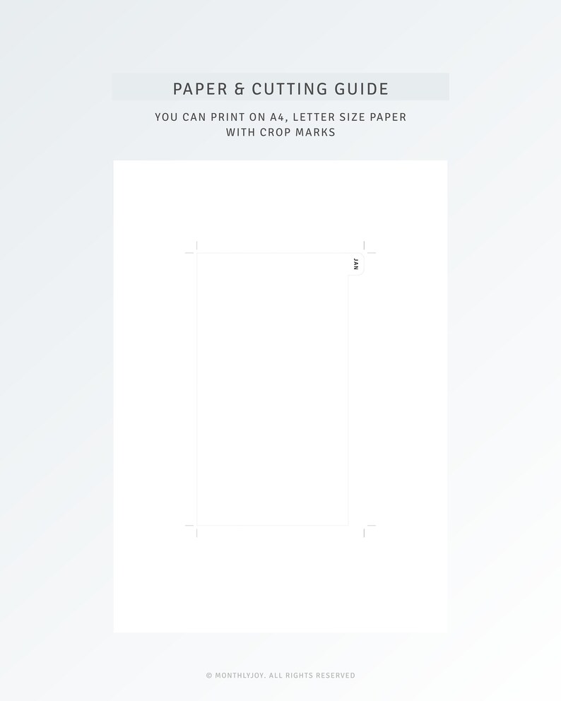 Personal | Planner Monthly Dividers Printable, PDF, PNG, Binder Monthly ...