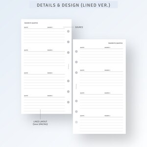 Personal, Favorite Quotes Template Printable Positive Mindset Quotes ...