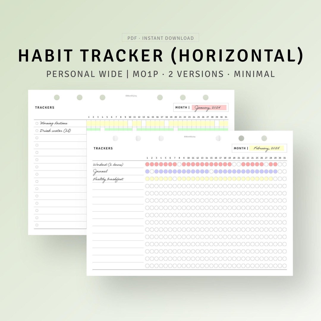 Routine Tracker Printable Skincare Morning Routine Template, 31 Day ...