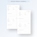 Personal Movie Tracker Movie Journal Printable TV Series - Etsy