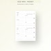 Pocket Ring Daily Planner PDF Printable 2 Days on 1 Page - Etsy