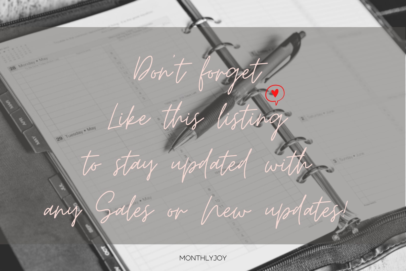 Yearly Important Dates Printable A5 Planner Inserts, Birthday Parties ...