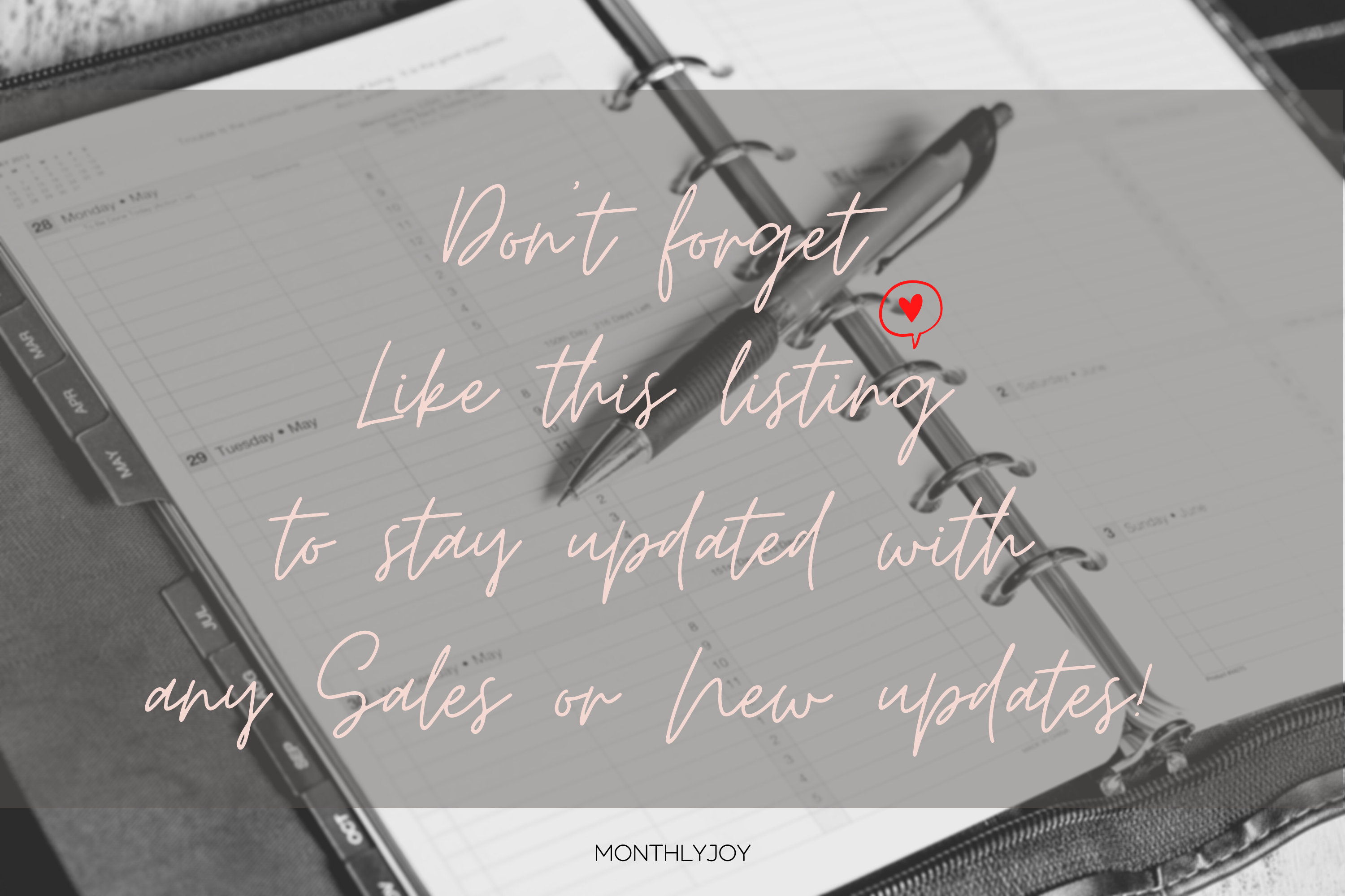 Yearly Important Dates Printable A5 Planner Inserts, Birthday Parties ...