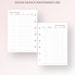 Car Maintenance Log Printable Pocket Plus Inserts, Auto Mileage Journal ...