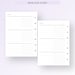Routine Planner Printable A6 Inserts Skin Care Routine - Etsy