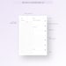 24 Hour Planner A6 Inserts Printable Time Blocking Work Schedule ...
