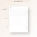 Printable Inbox Tracker A5 Planner Inserts, Inbox Check List, Brain ...