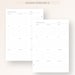 Yearly Important Dates Printable A5 Planner Inserts, Birthday Parties ...
