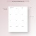 Yearly Important Dates HP Classic Printable Inserts, Birthday ...