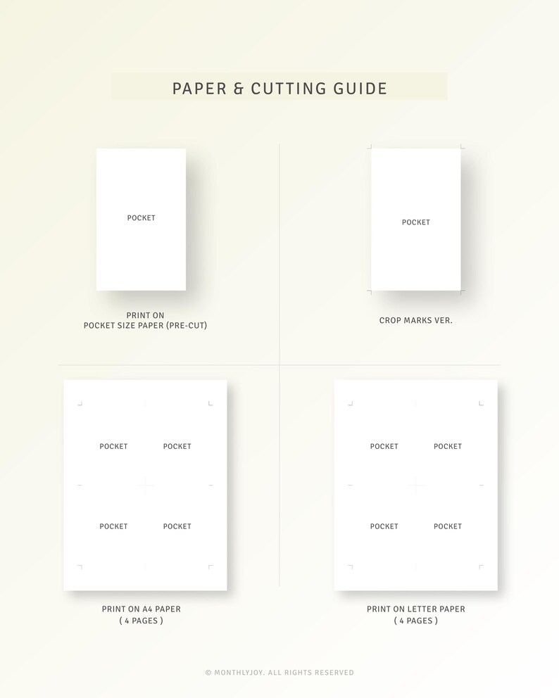Order Tracker Printable Pocket Size Inserts, Purchase Log, Online ...