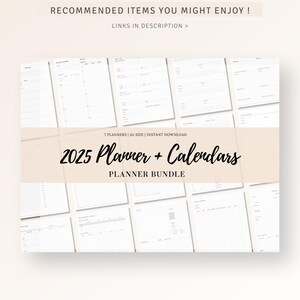 2025 Future Log A5 Inserts Printable 2025 Monthly Calendar Template ...