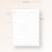 A5 Size, Daily Schedule Template Printable Day Hourly Planner ...