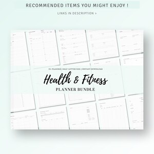 Step Tracker Printable Half Letter Inserts, Daily Step Count Chart ...