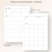 30 60 Day Countdown Tracker Printable A5 Planner Inserts, Habit ...