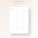 Yearly Important Dates Printable A5 Planner Inserts, Birthday Parties ...