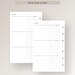 Routine Planner Printable FC Compact Inserts, Monthly Routine Log Night Routine Tracker, Weekly ...