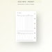 Printable Budget Planner Pocket Size Inserts, Bill Organizer Template ...