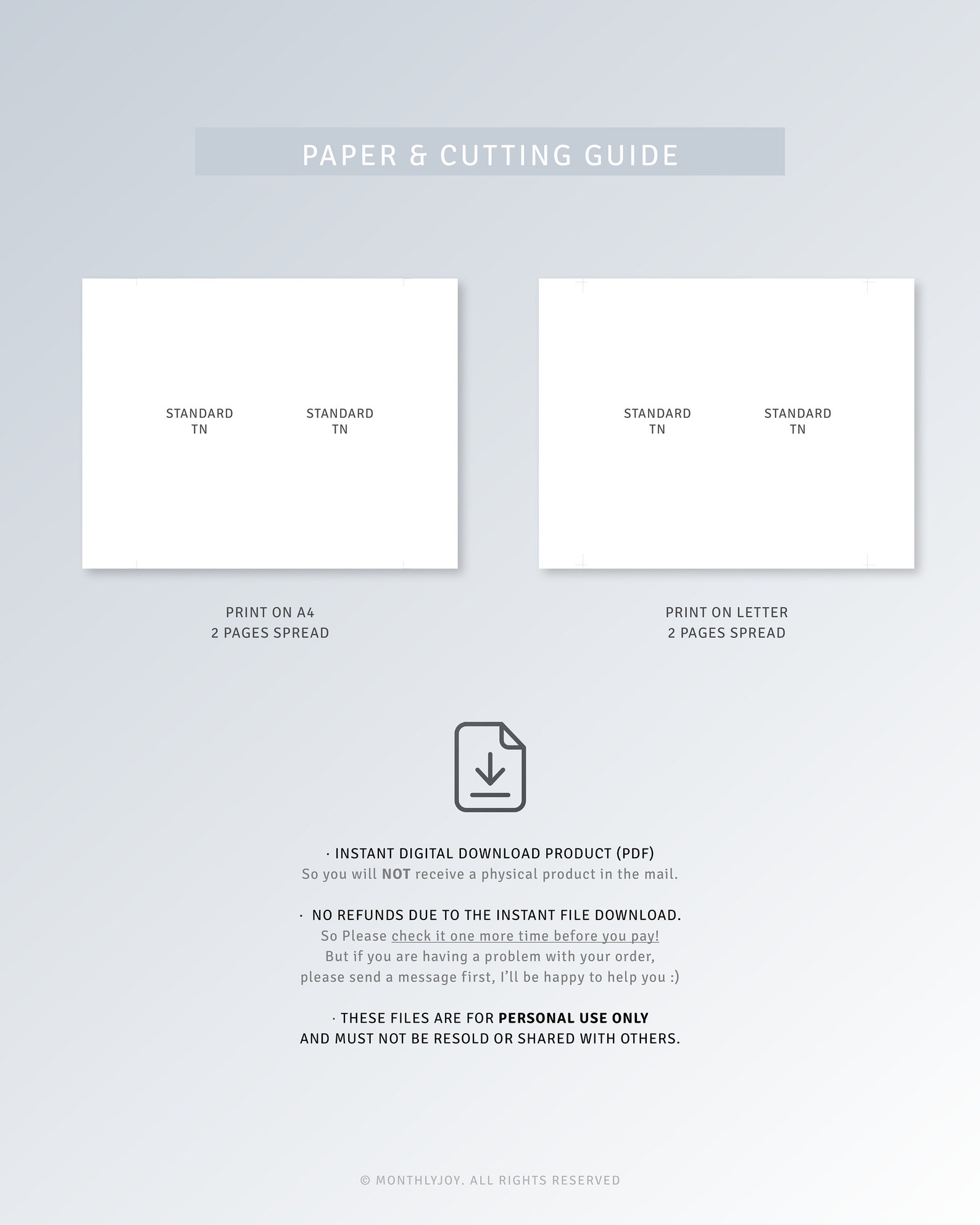 STANDARD TN Contact List Printable Template Emergency - Etsy