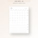 2024 Planner Monthly Printable A5 Inserts Dated 2024 Monthly Calendar ...