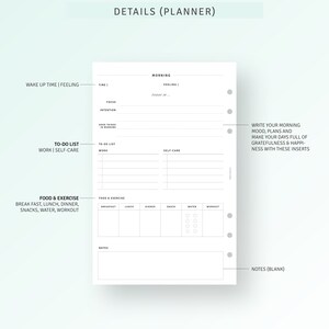 Self-care Planner Printable Half-letter Inserts, Mindfulness Journal ...