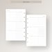 Routine Planner Printable FC Compact Inserts, Monthly Routine Log Night ...