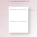 Priority Matrix Printable Template HP Classic Inserts, Decision Matrix, Productivity Planner ...