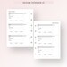 Order Tracker Printable Pocket Plus Planner Inserts, Online Shopping ...