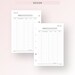 Work Time Log Pocket Plus Inserts Printable Employee Time Card ...