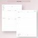 Meeting Notes Printable HP Classic Inserts Meeting Minutes - Etsy