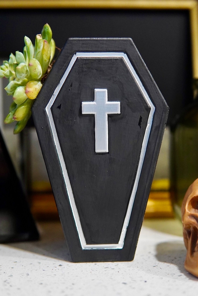 Coffin Planter Stl File Digital Download - Planter - Cute - Decor ...