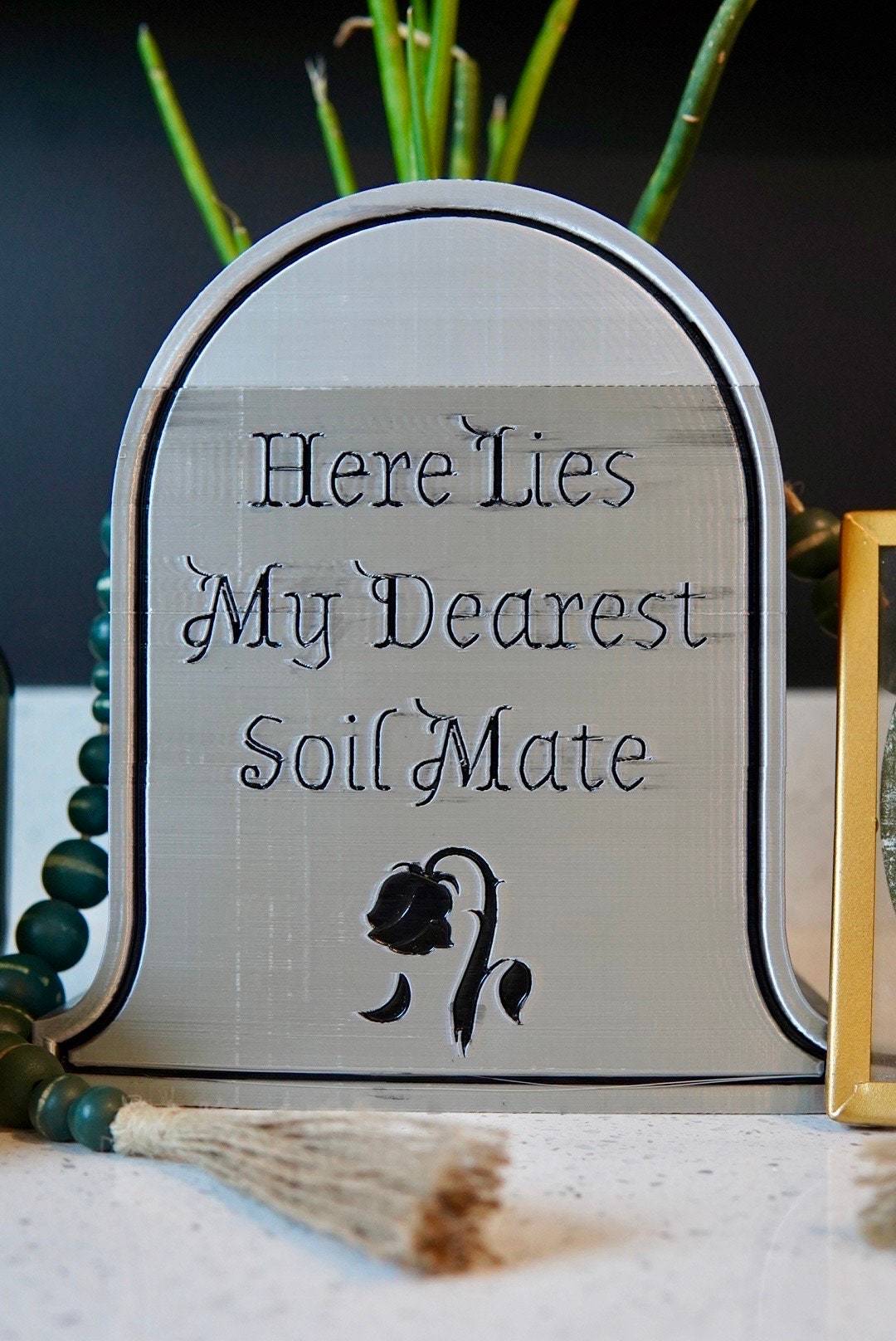 Headstone Planter Stl File Digital Download - Planter - Cute - Funny ...