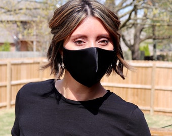 Satin Face Mask - Etsy