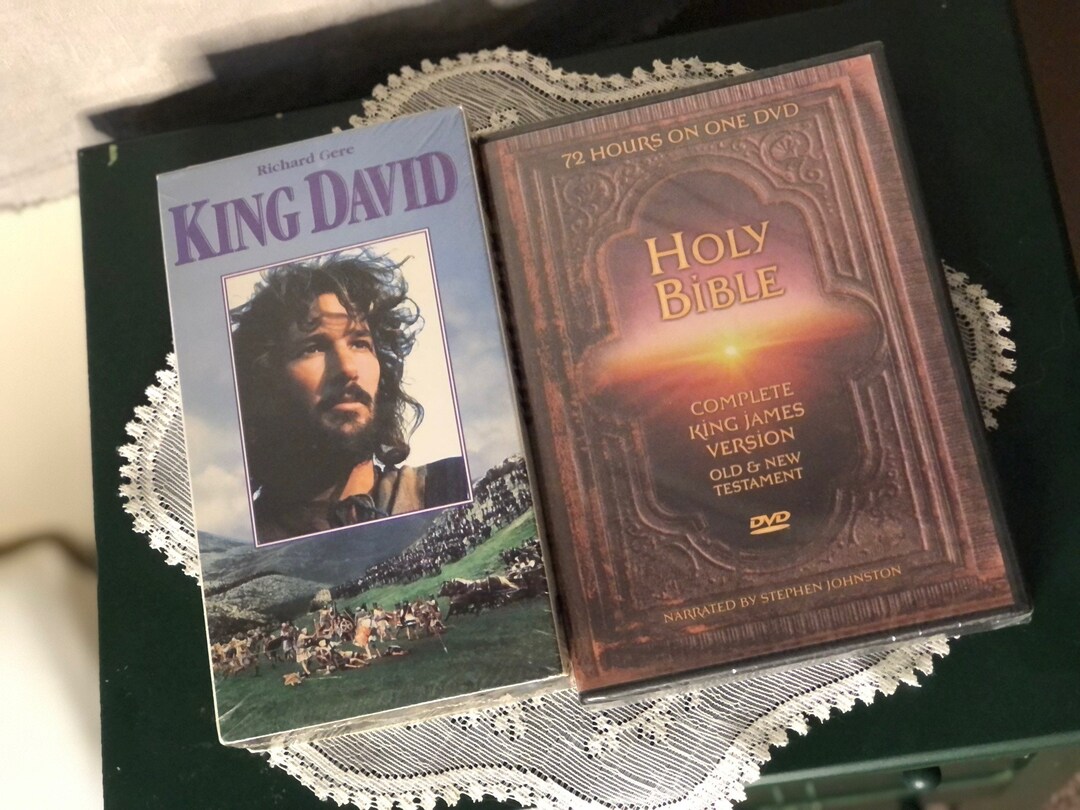 Holy Bible DVD, King David VHS - Etsy